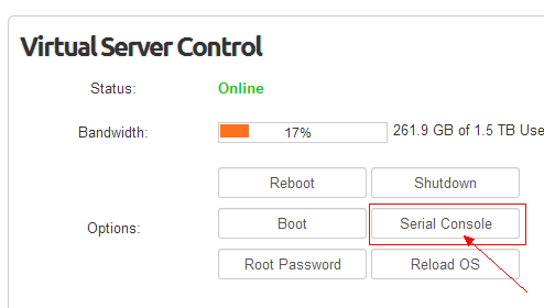How to access and use Serial Console if can't access SSH ? - VPS Hosting Comparison